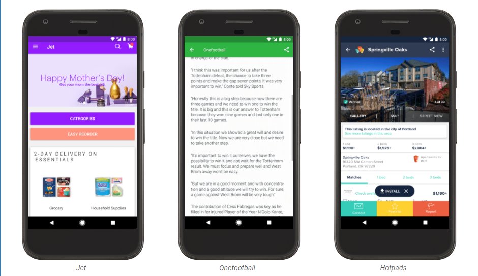 Instant Apps сега се достaпни на Google Play Store ⋆ IT.mk