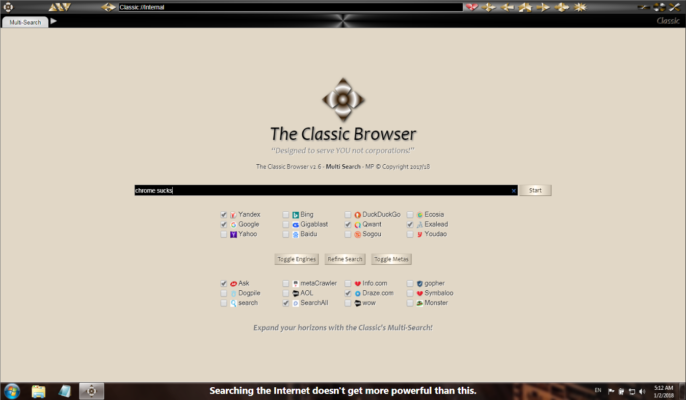 Сурфајте со The Classic Browser ⋆ IT.mk