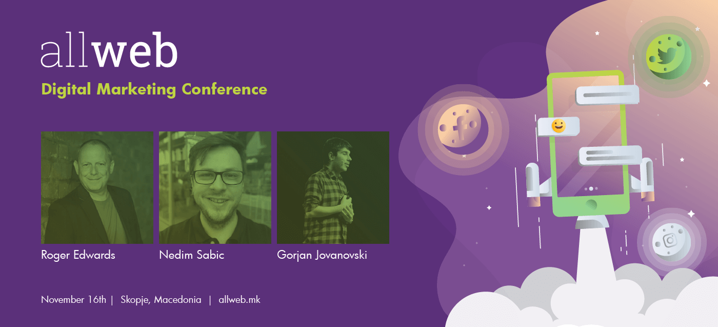 Најдобрите маркетинг говорници доаѓаат на AllWeb во Скопје ⋆ IT.mk